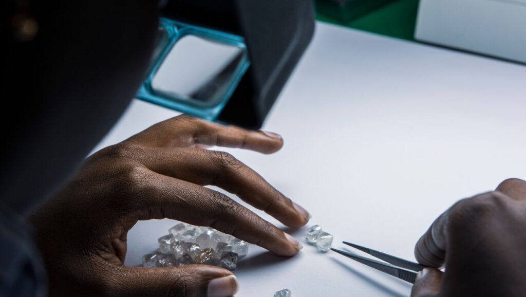 Belgium Diamond Trade Slows
