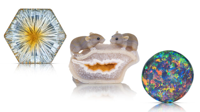 New Engagement-Ring Category Shines at AGTA Awards