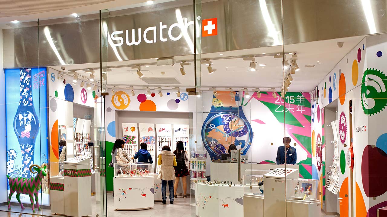 China, Hong Kong Downturn Sends Swatch Sales Sliding