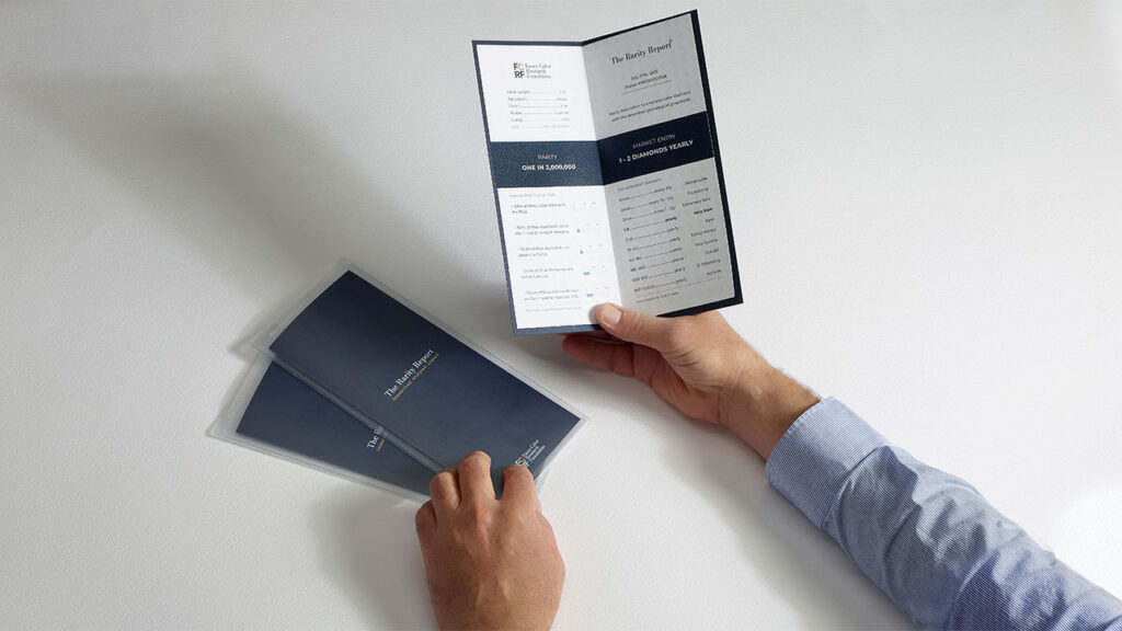 FCRF Debuts Printed Rarity Report for Fancy-Color Diamonds