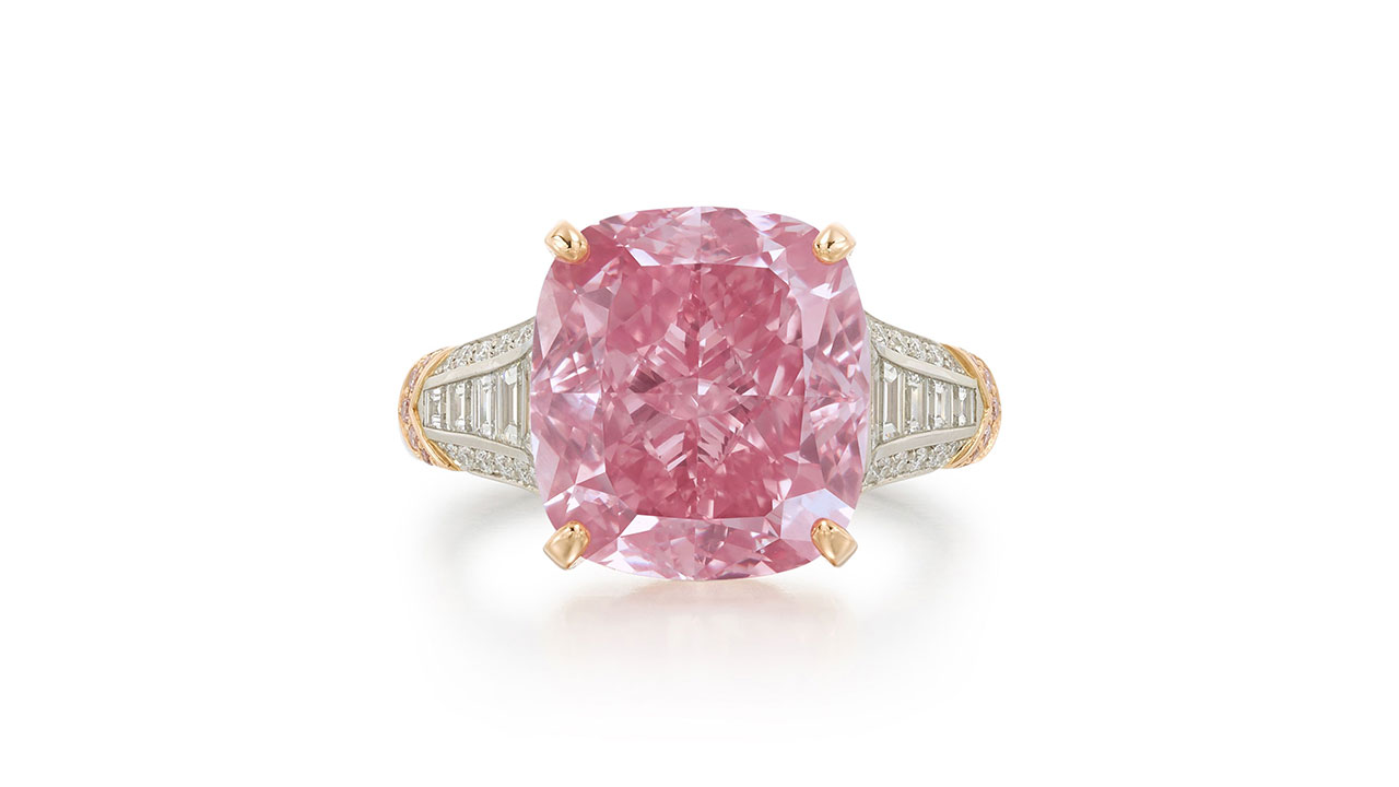 $20M Pink-Diamond Ring to Star at Sotheby’s