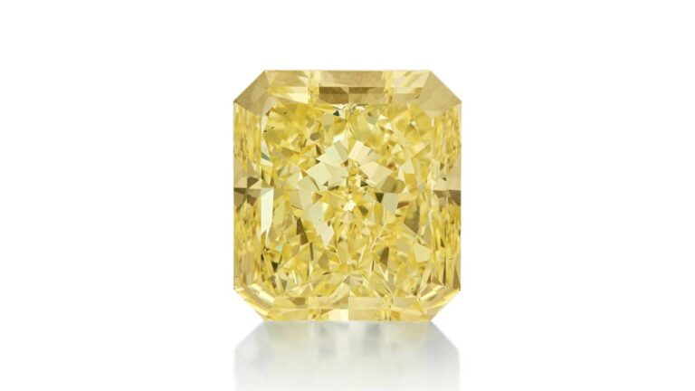 22ct. Fancy-Yellow Diamond to Shine at Sotheby’s