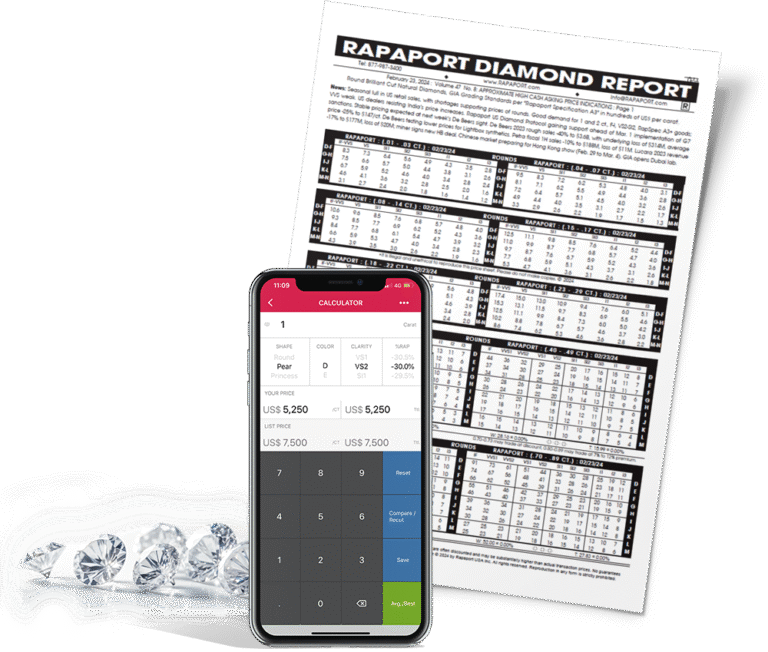 Rapaport Diamond Price List - The Global Industry Standard