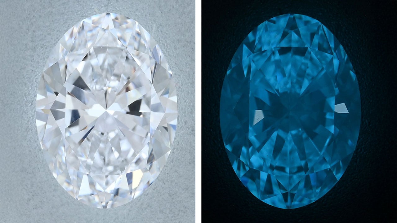 Diamond’s UV Afterglow Prompts GIA to Check If It’s Synthetic