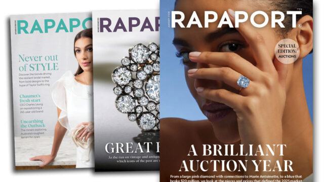 Rapaport Magazine Revisits the Year at Auction