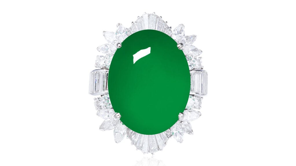 Jadeite Necklace Scores Big at Poly Auction